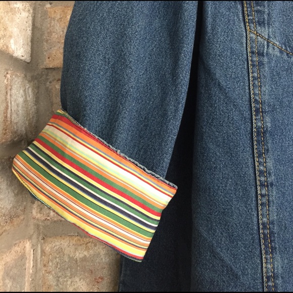 Multiples | Jackets & Coats | Nwt Multiple Appliquebeaded Denim Jacket ...